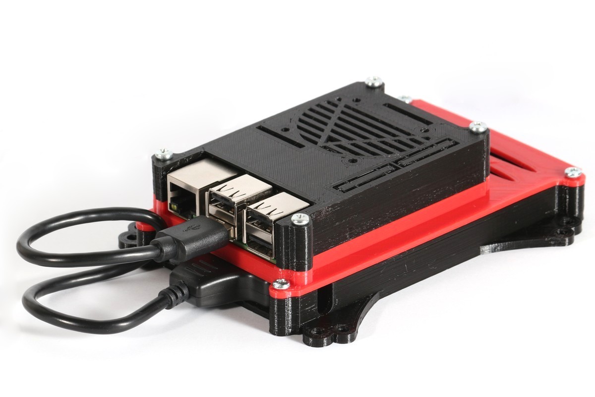 Slim Raspberry Pi 2, 3 and 4 DIY Guide HDD SSD Case with VESA 100mm ...