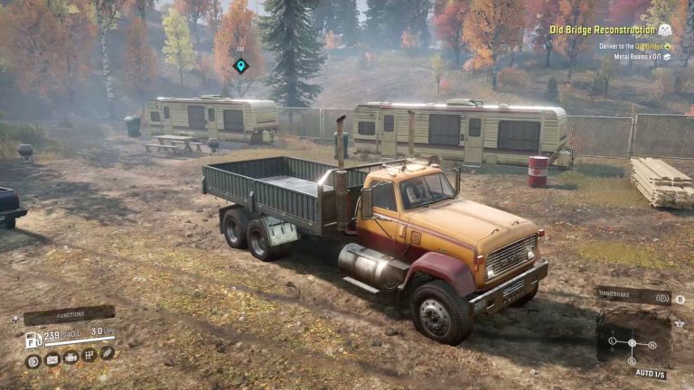 Snowrunner. Introduction. GMC MH9500, Chevrolet CK1500, Fleetstar ...